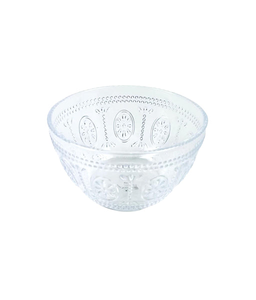 Pressed Glass Fleur Bowl – S. Flynn Home
